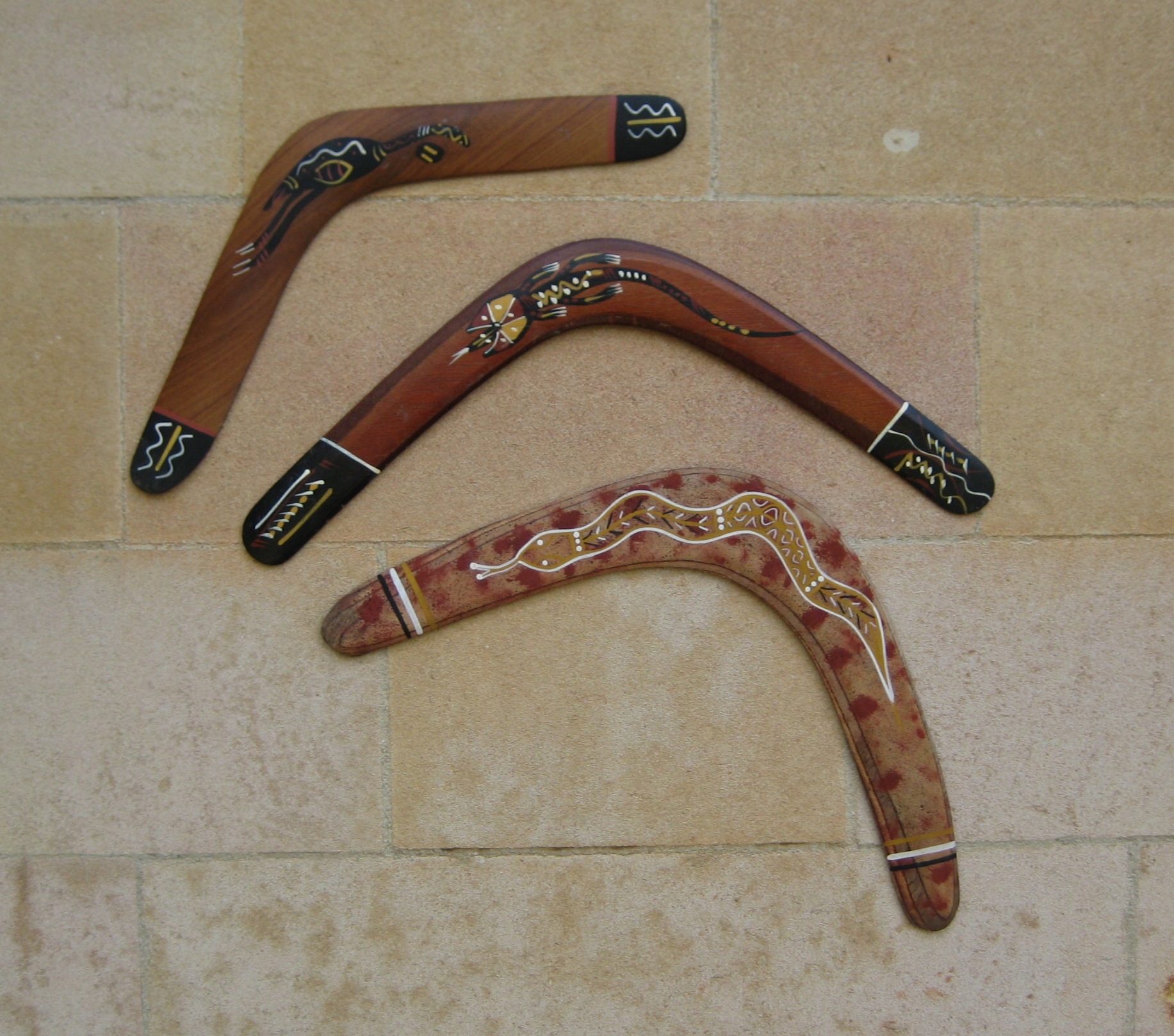 1. boomerangs